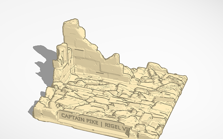 3D design STTOS-Rigel-VII - Tinkercad