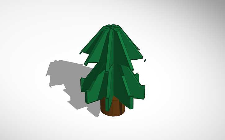 3D design chrstmas tree tek | Tinkercad