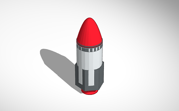 3D design phara rocket overwatch - Tinkercad