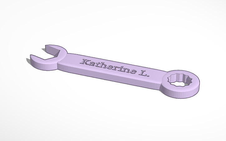 3D design katherine-wrench - Tinkercad
