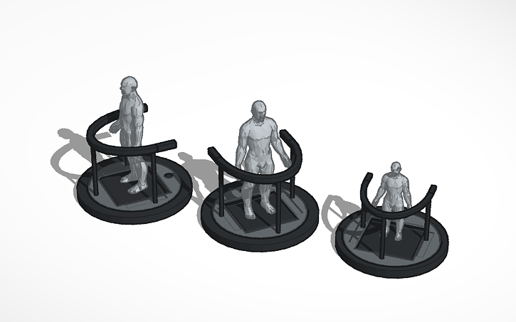 3D design Treadmill Turntable - Tinkercad