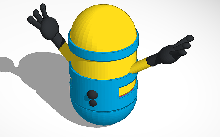3D design Minions | Tinkercad