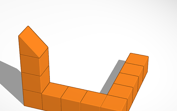 3D design Penrose Triangle - Tinkercad