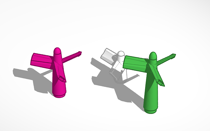 3D design 45_deg_ROV_propeller | Tinkercad