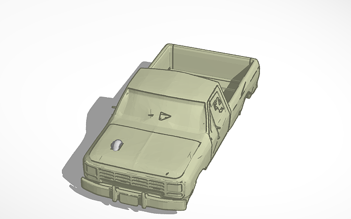 3D design rc truck with turbo - Tinkercad