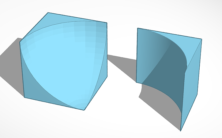3D design Fillet Creator - Tinkercad