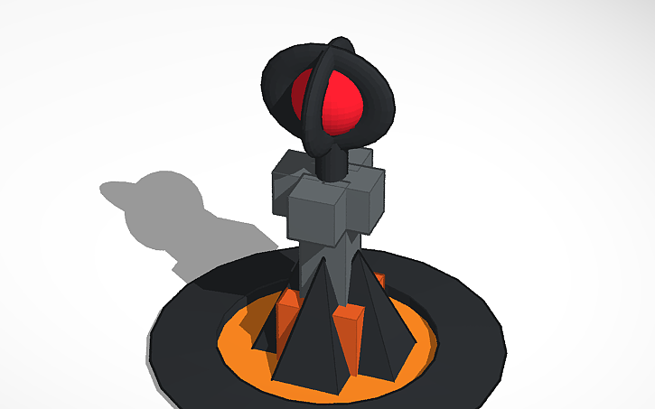 3D design inferno tower (single target) | Tinkercad