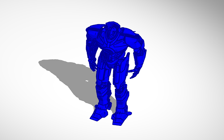 3D design Pacific rim robots - Tinkercad