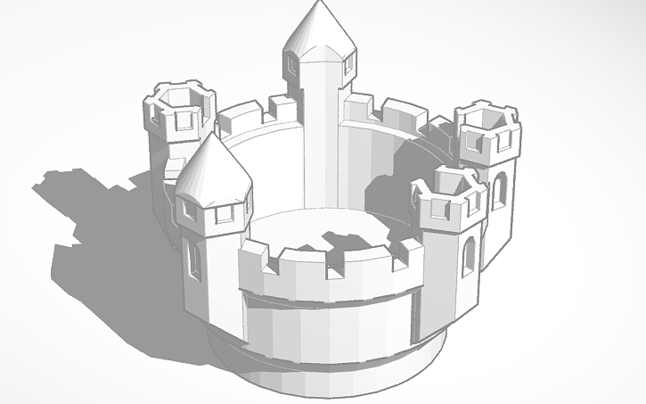 3D design SC: city-wall - Tinkercad