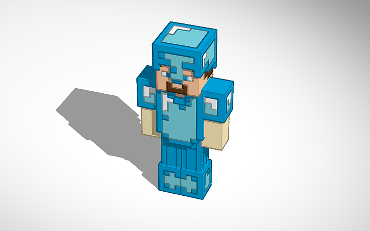 3D design MC Steve - Tinkercad