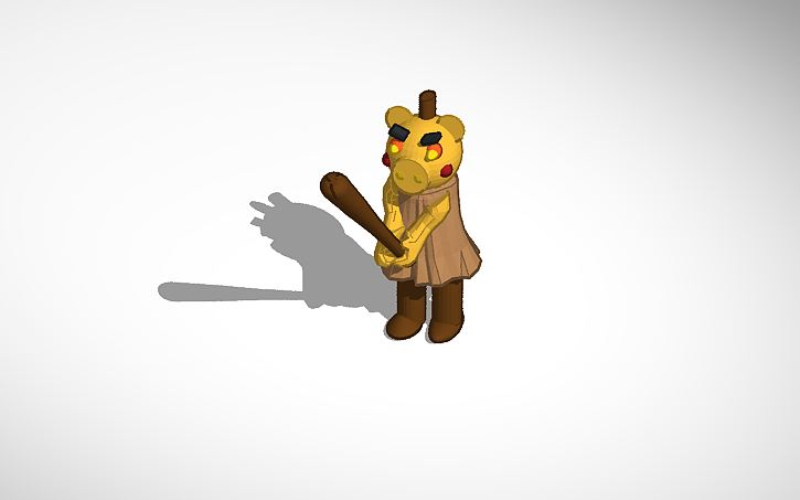 3D design Piggy Halloween : Pumpiggy | Tinkercad
