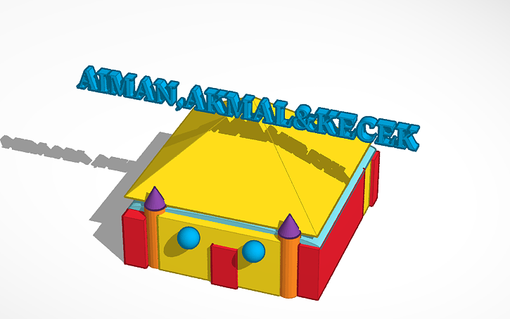 3D design ISTANA 3D | Tinkercad