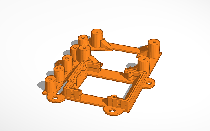 3D design 4 channel relay arduino module - Tinkercad