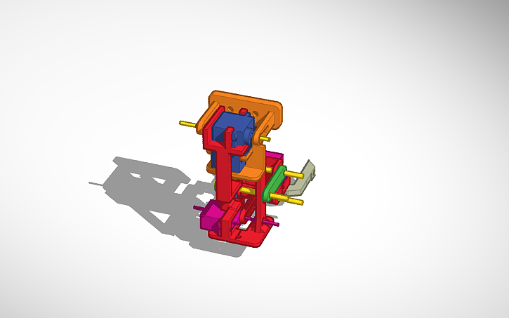 3D design Camera lift 3mm 3 with gripper - Tinkercad