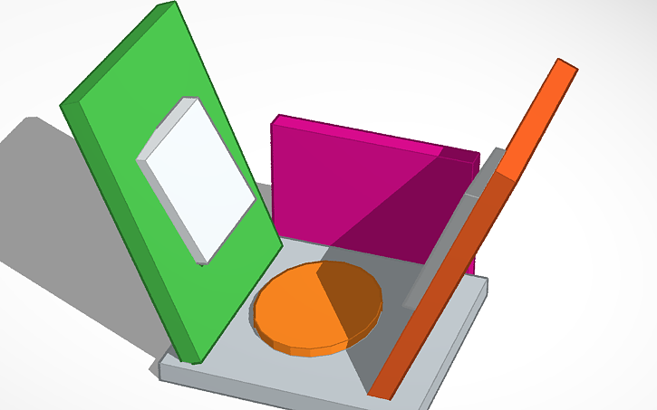 3D design Solar Oven Aaron Ackerman - Tinkercad