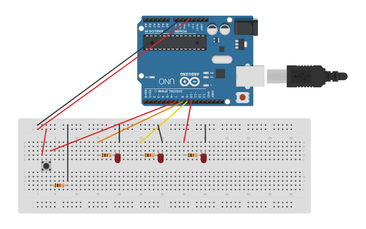 Circuit design PRACTICAL EXAM | Tinkercad