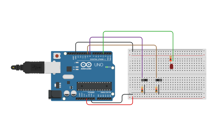 Circuit design Guia n6 | Tinkercad