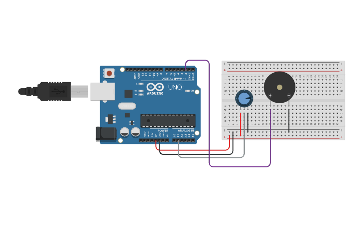 Circuit design Copy of Controlling Buzzer with Potentiometer using ...