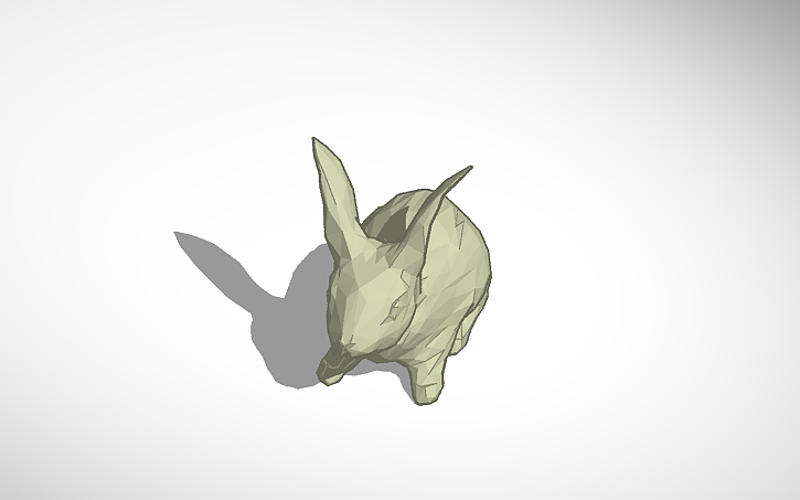 3D design Rabbit - Tinkercad