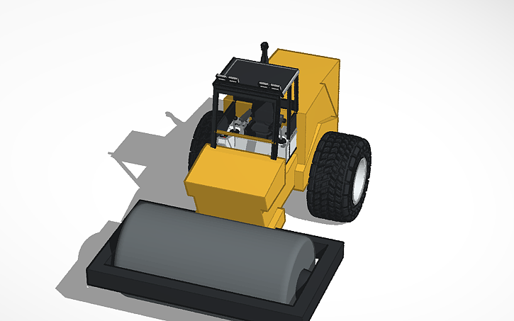 3D design Steam Roller - Tinkercad