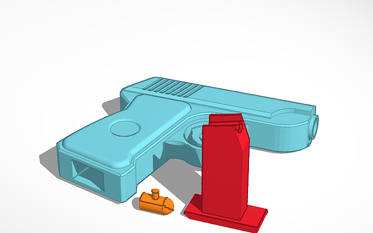 3D design pistol tf2 v2.0 - Tinkercad