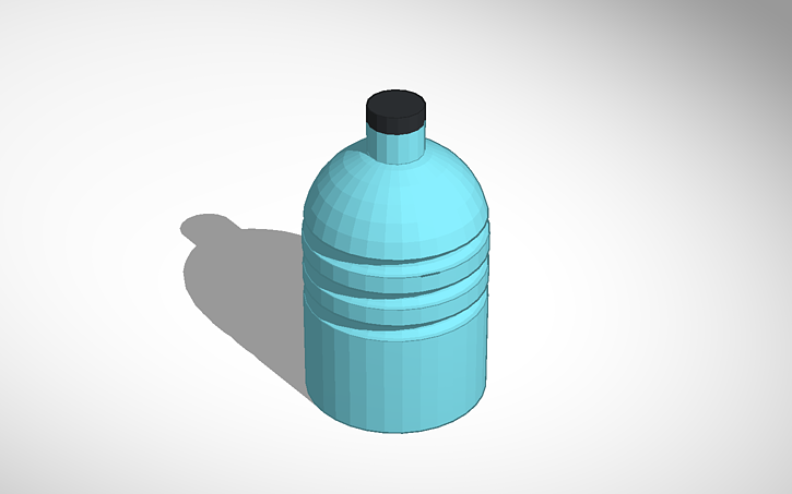 3D design water bottle | Tinkercad