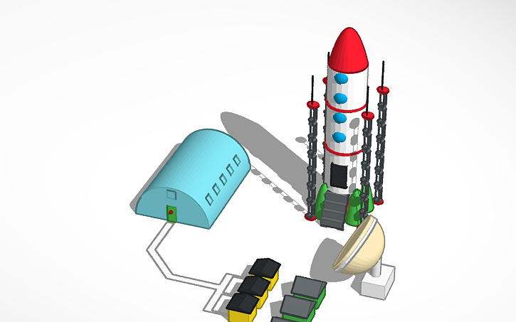 3D design Cosmic Base - Tinkercad