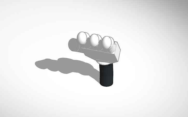 3D design A certain Cartoon hand | Tinkercad