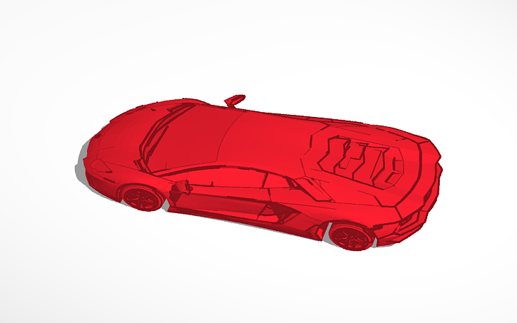 3D design Lambo | Tinkercad