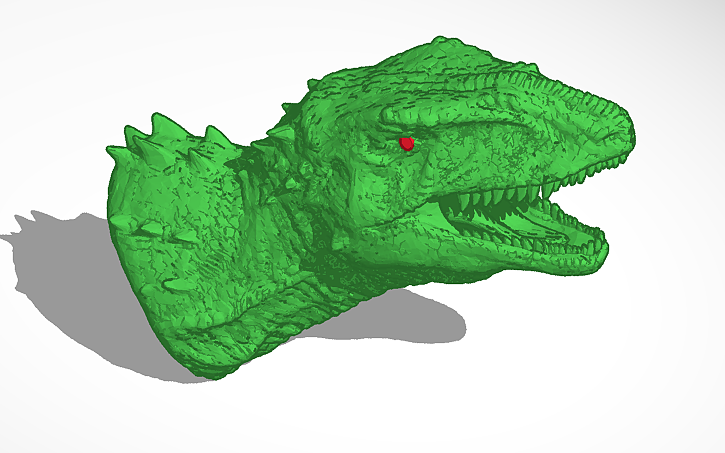 3D design ceratosaurus - Tinkercad