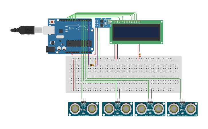Circuit design ESP8266 MQTT - Tinkercad