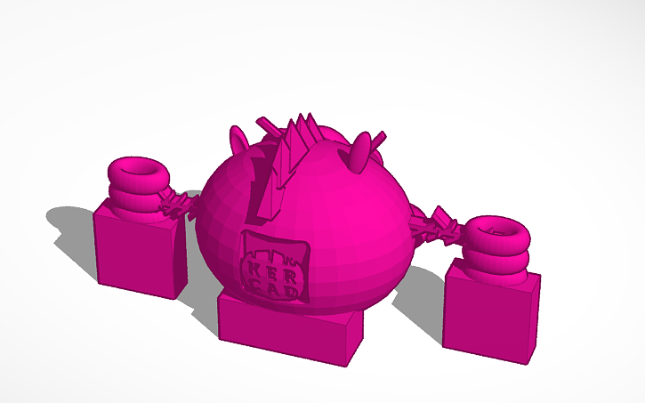 3D design monster chipmunk | Tinkercad