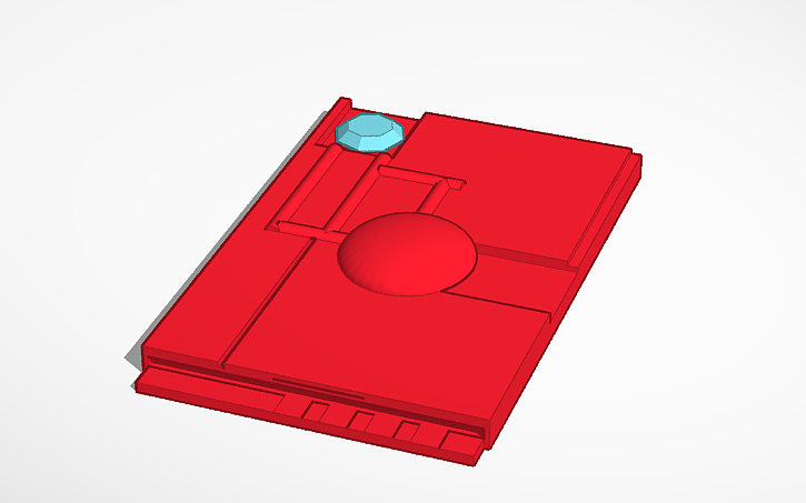 3D design reboot card - Tinkercad