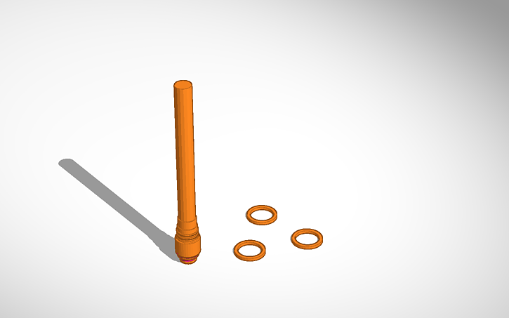 3D design Code cylinder for Star Wars pilot v3 | Tinkercad