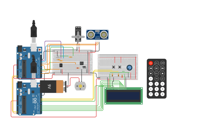 Circuit design Pet Feeder v2_andre - Tinkercad