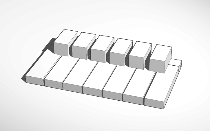3D design Keyboard - Original | Tinkercad