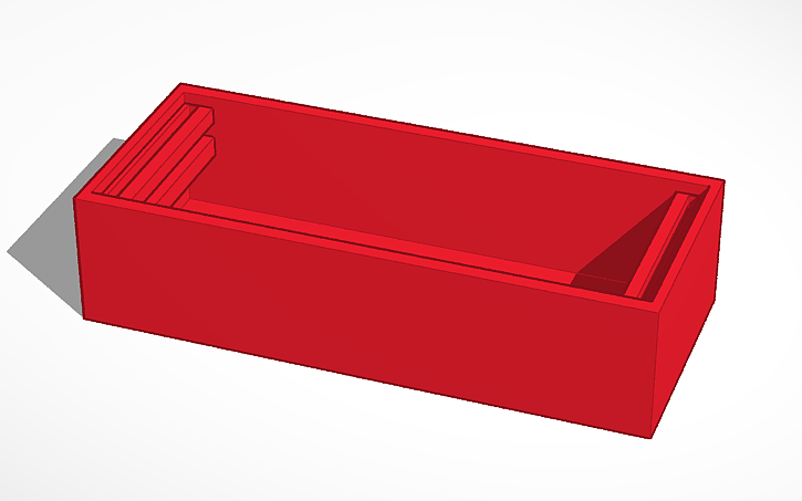 3D design Reverse Landfill triple comparator case | Tinkercad