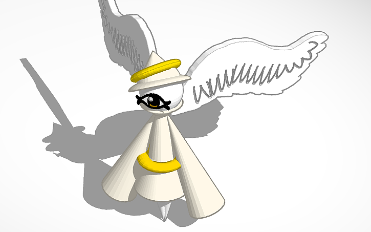 3D design angelic nightmare (my version) | Tinkercad