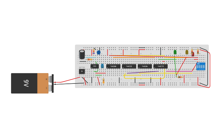 Circuit design Proyecto 6 - Tinkercad