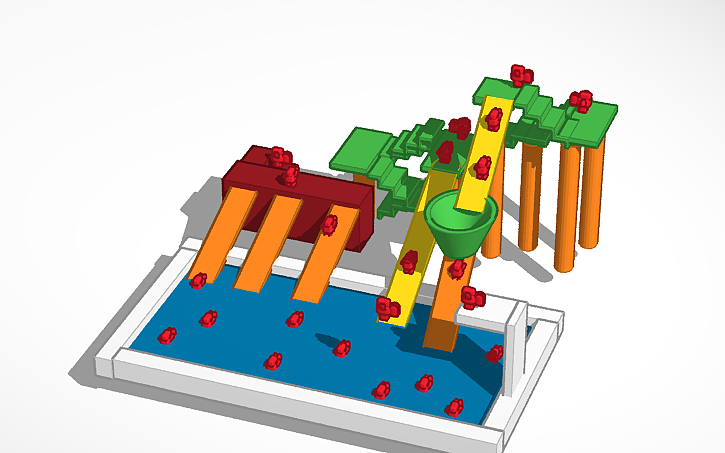 3D design Parque acuatico - Tinkercad