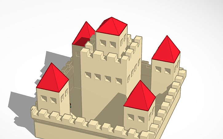 3D design Joy's Sand Castle | Tinkercad