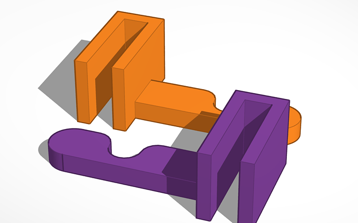 3D design washi_tape_rack - Tinkercad