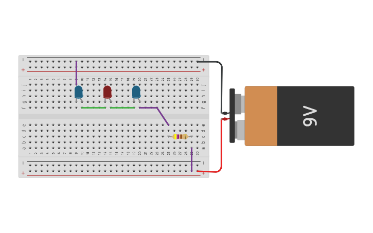 Circuit design Circuit 1 | Tinkercad