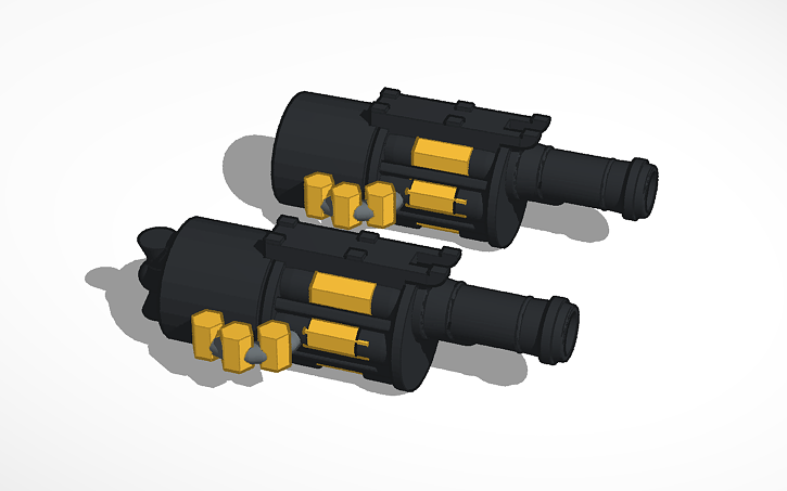 3D design Guns | Tinkercad