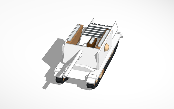 3D design german ww2 tank - Tinkercad