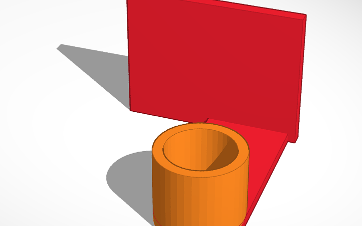 3D design Rotary Encoder Mount - Tinkercad