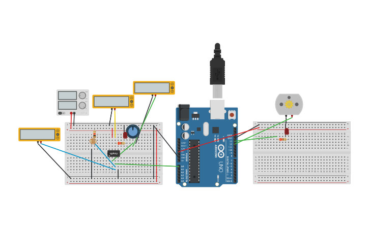 Circuit design AC2-opAmp - Tinkercad