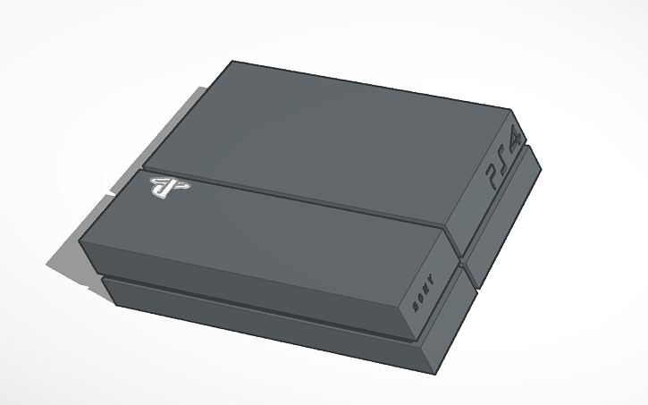 3D design PS4 - Tinkercad