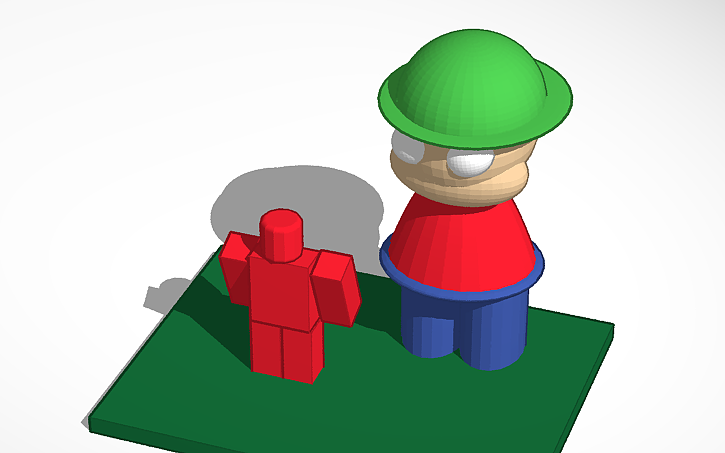 3D design roblox bambi idle, flapper night funky | Tinkercad