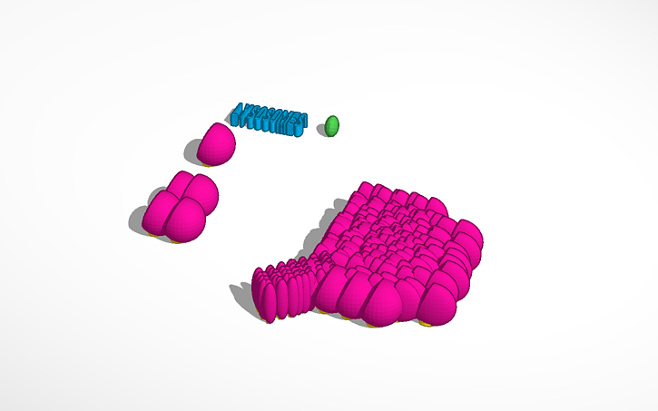 3D design stomach levels of organization - Tinkercad